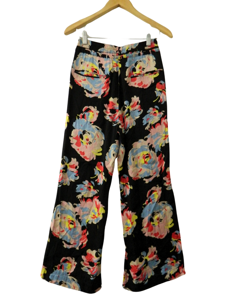 Pantalón Rapsodia con Flores - Giros de la Moda