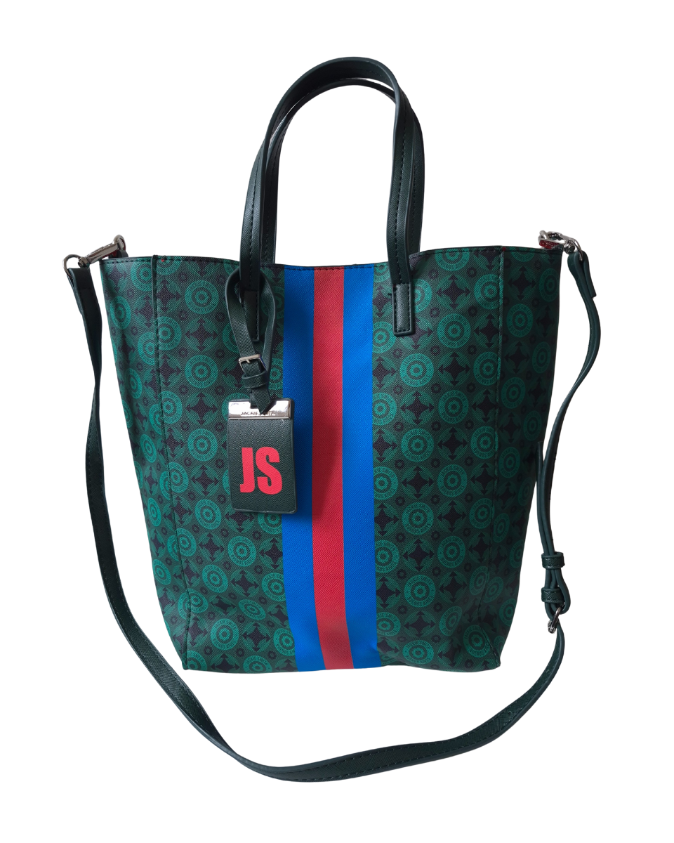Tote Jackie Smith Monogram Shopping Bag - Giros de la Moda