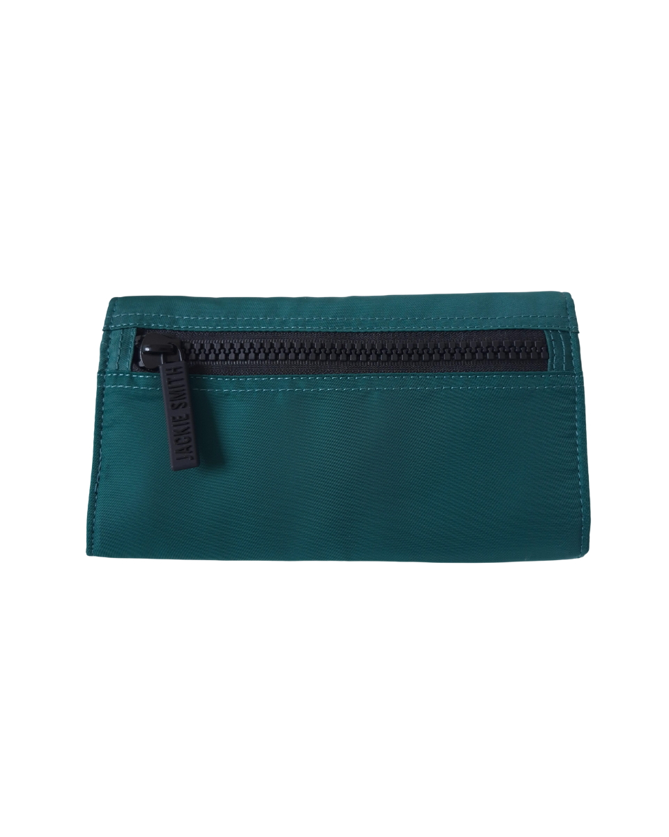 Billetera Jackie Smith Dear Verde con Etiqueta - Giros de la Moda